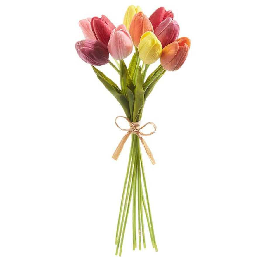 15" Real Touch Mixed Tulip Bundle – A Little Bit of Home